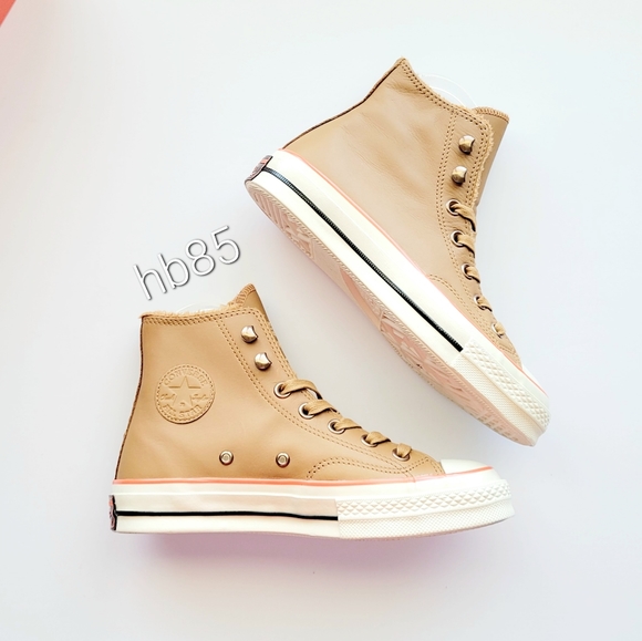 Converse | Shoes | Converse Chuck 7 Hi Burnt Caramel Bright Orange ...
